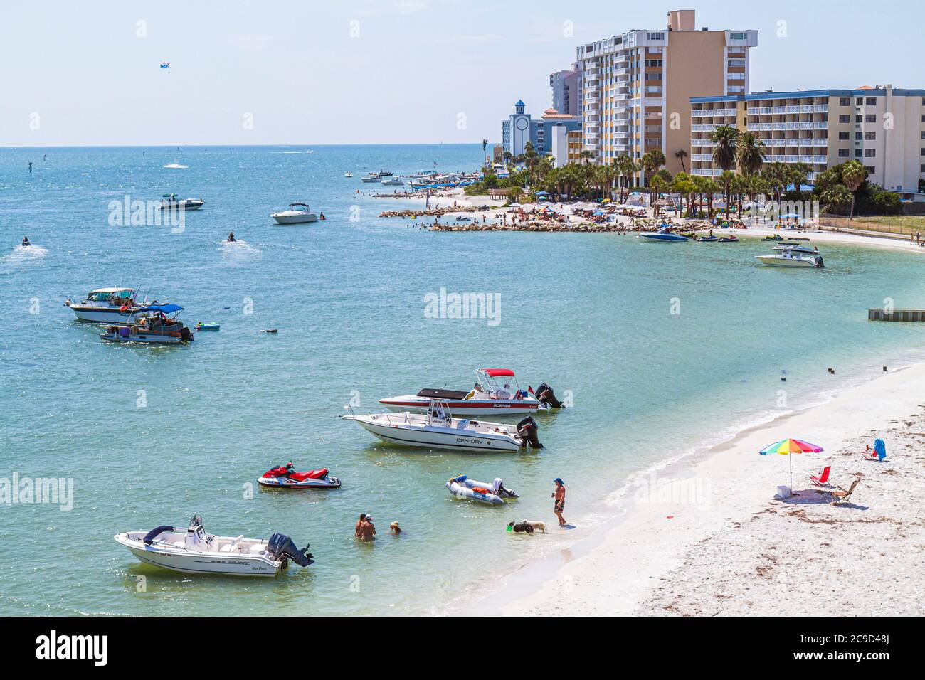 Clearwater Beach Florida,Gulf of Mexico Coast,Clearwater Harbor,harbour ...