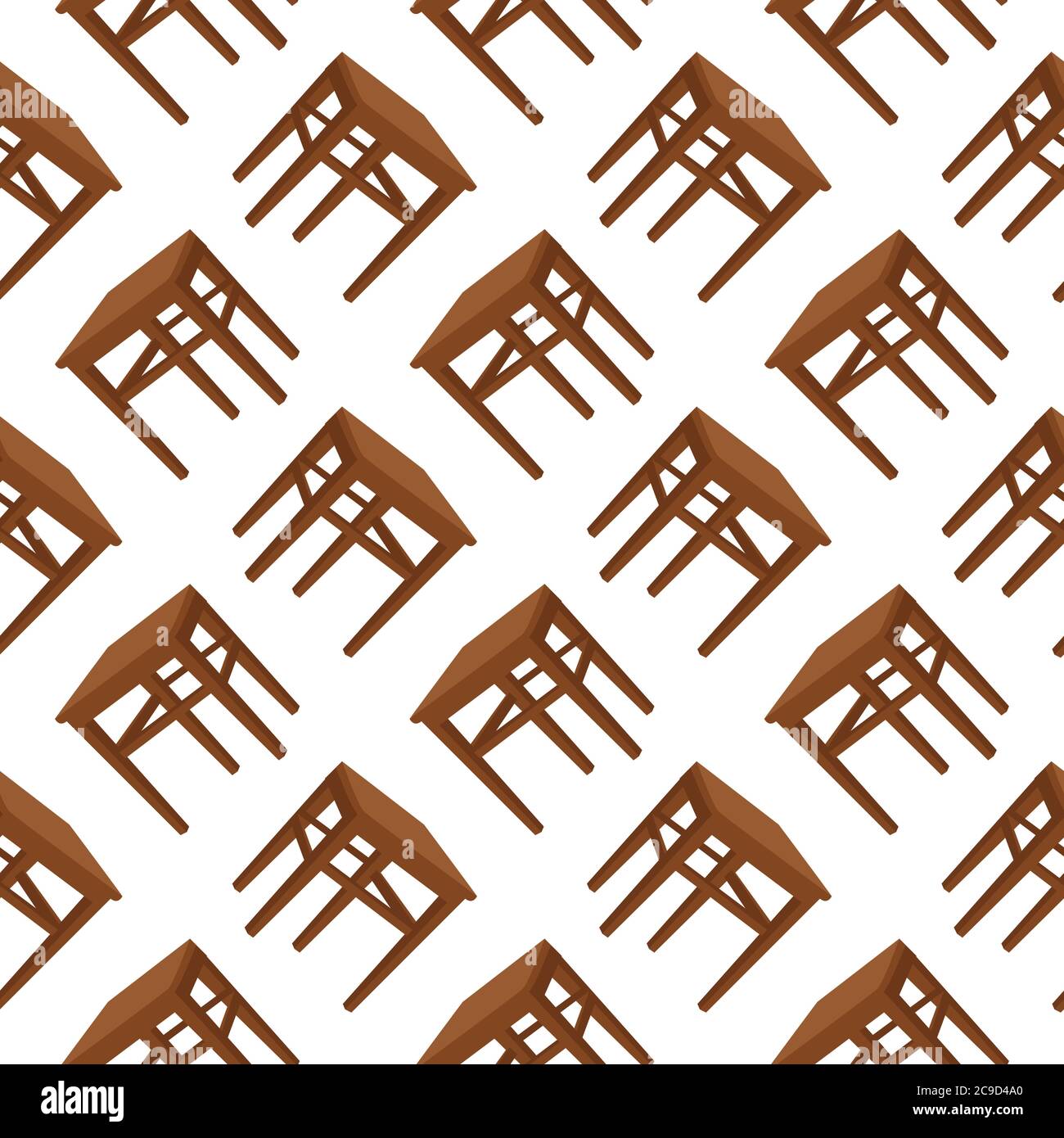 Wooden table,seamless pattern on white background Stock Vector Image ...
