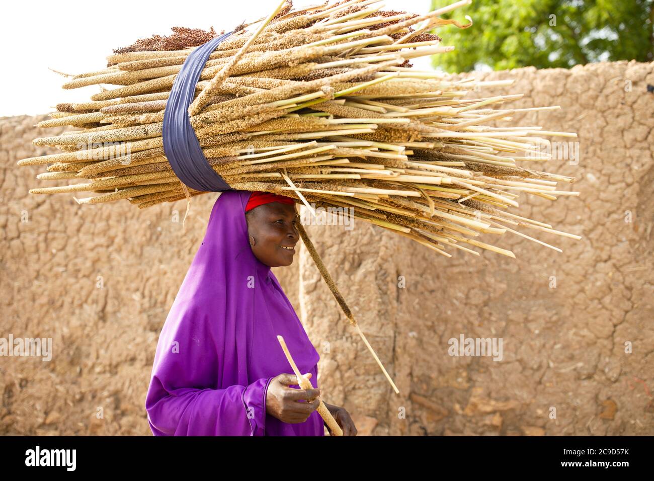 Africa farmer woman sorghum hi-res stock photography and images - Alamy