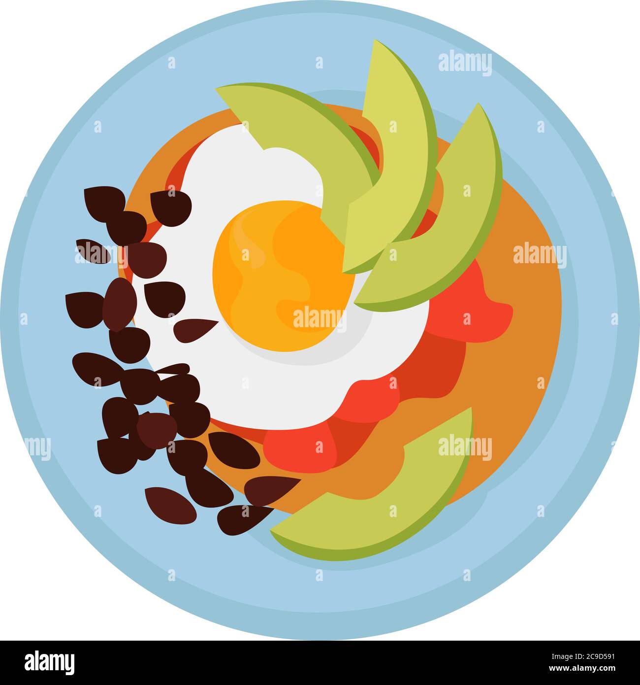 Huevos Mexicanos Cartoon