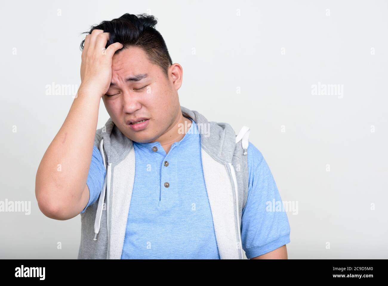 Portrait sad attractive overweight hi-res stock photography and images ...
