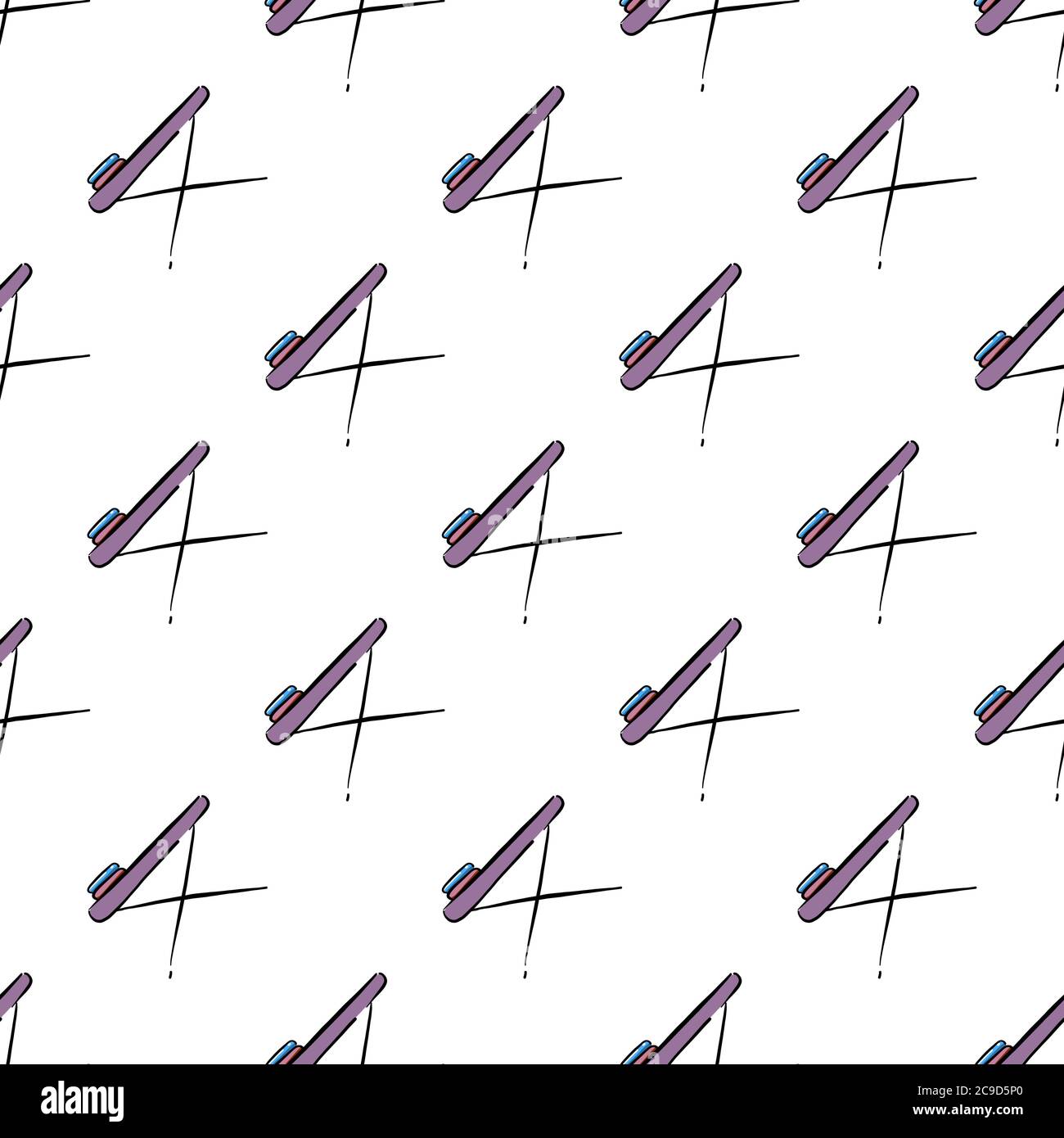 Metal pattern on fabric Stock Vector Images - Alamy