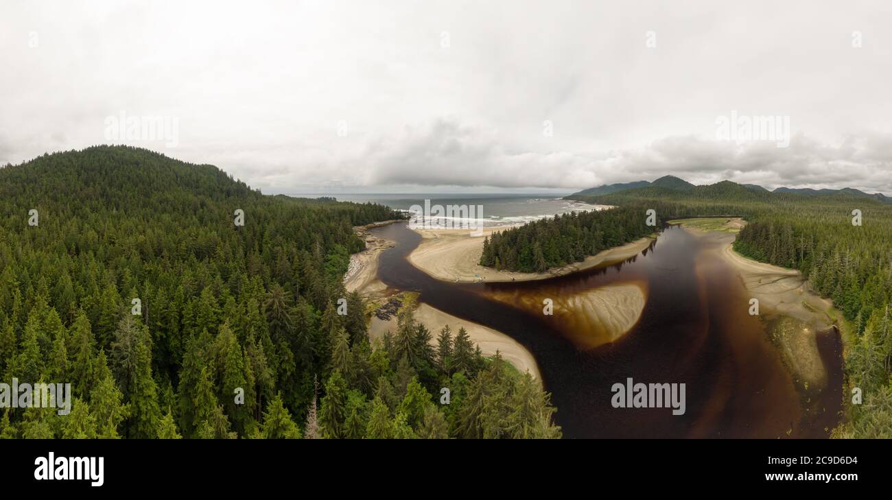 Aerial view beautiful sandy hi-res stock photography and images - Alamy