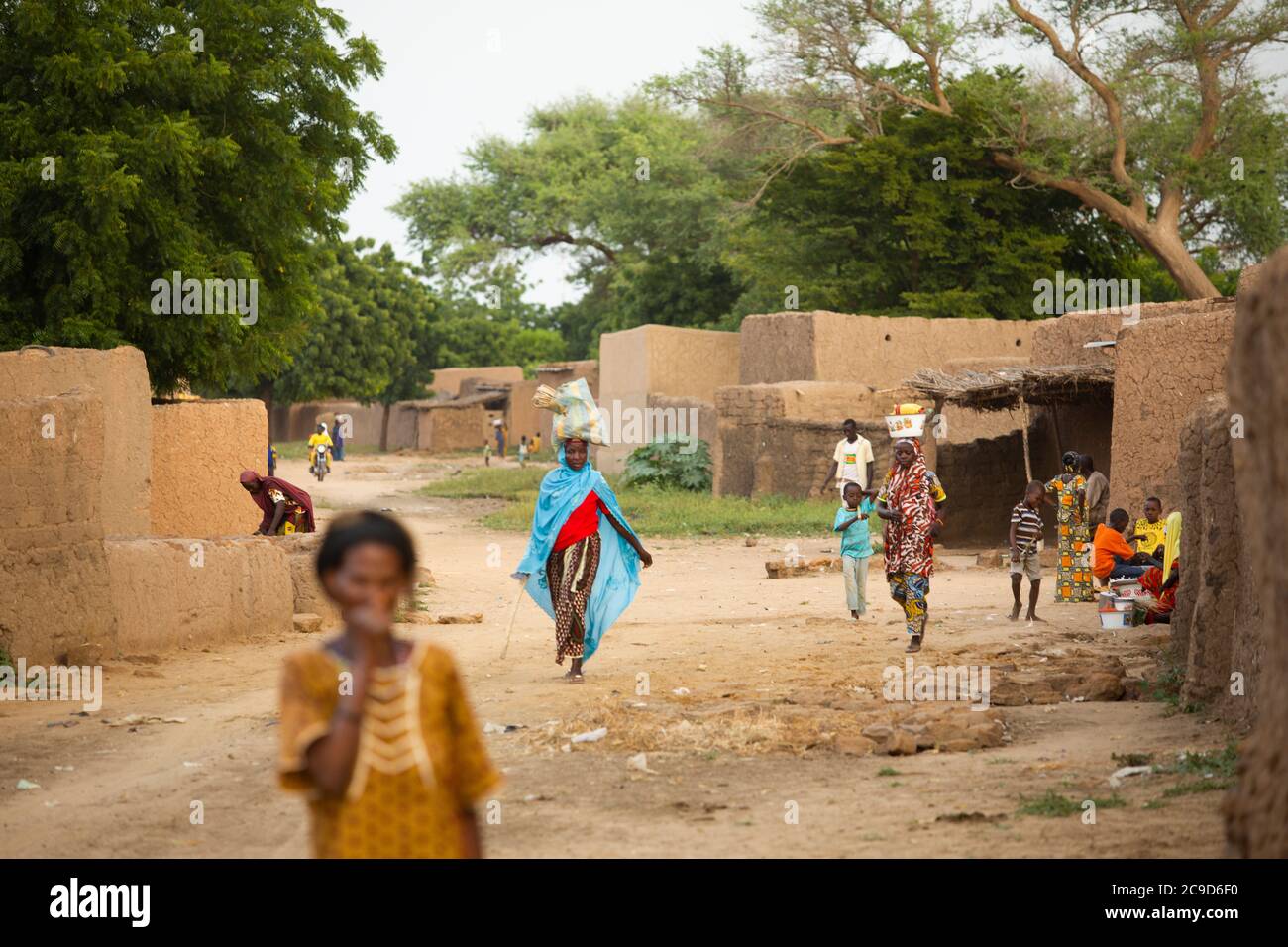 Village scene in Tahoua Region, Niger. Alliance 12/12 Project - Niger ...