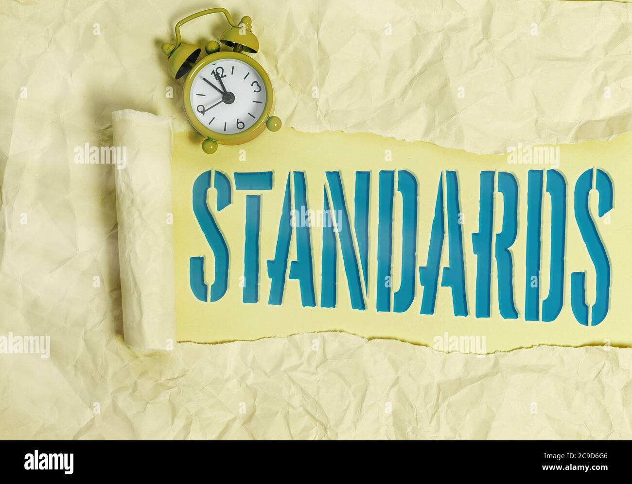 Handwriting text writing Standards. Conceptual photo something ...