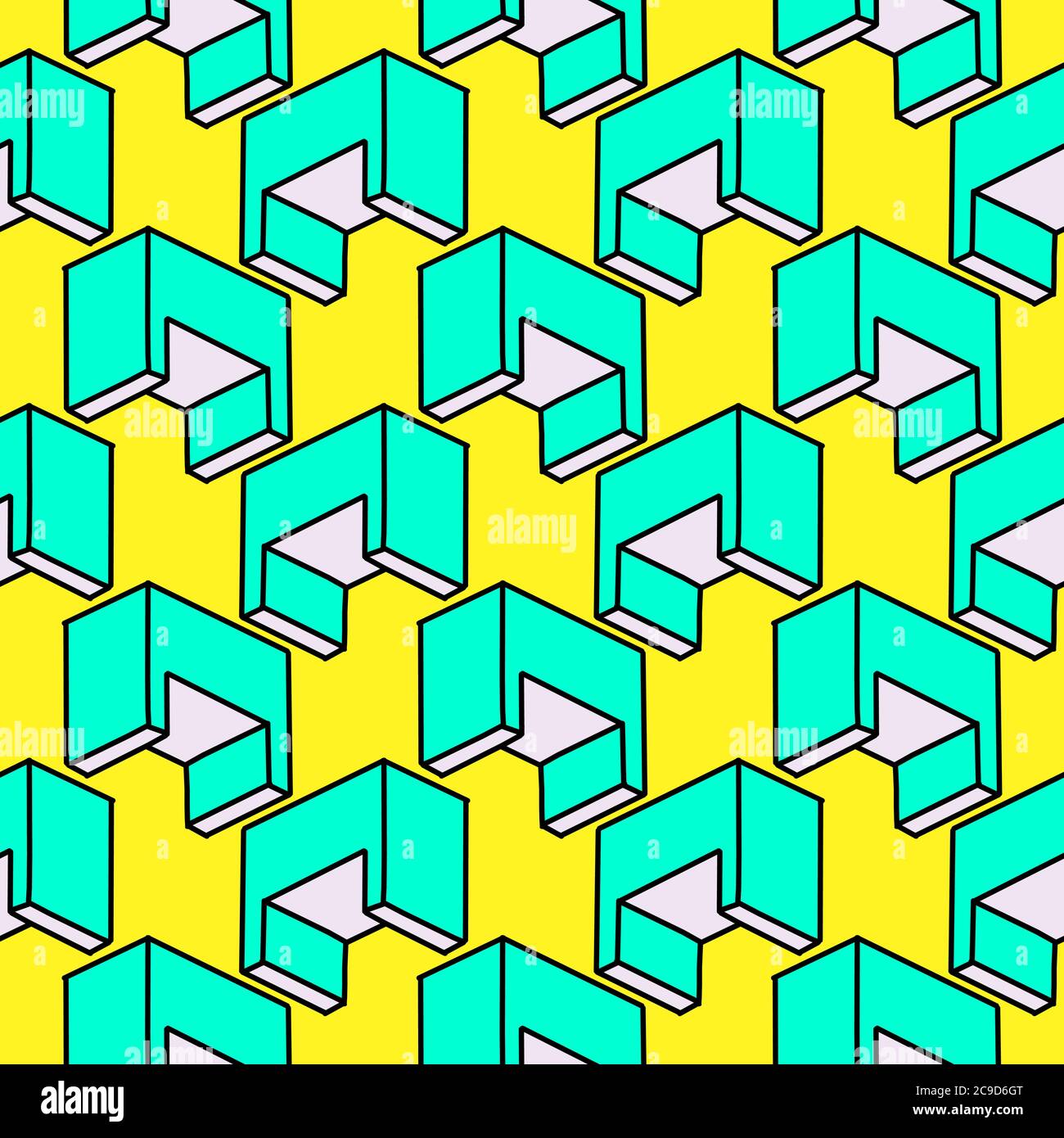 Desks pattern Stock Vector Images - Alamy