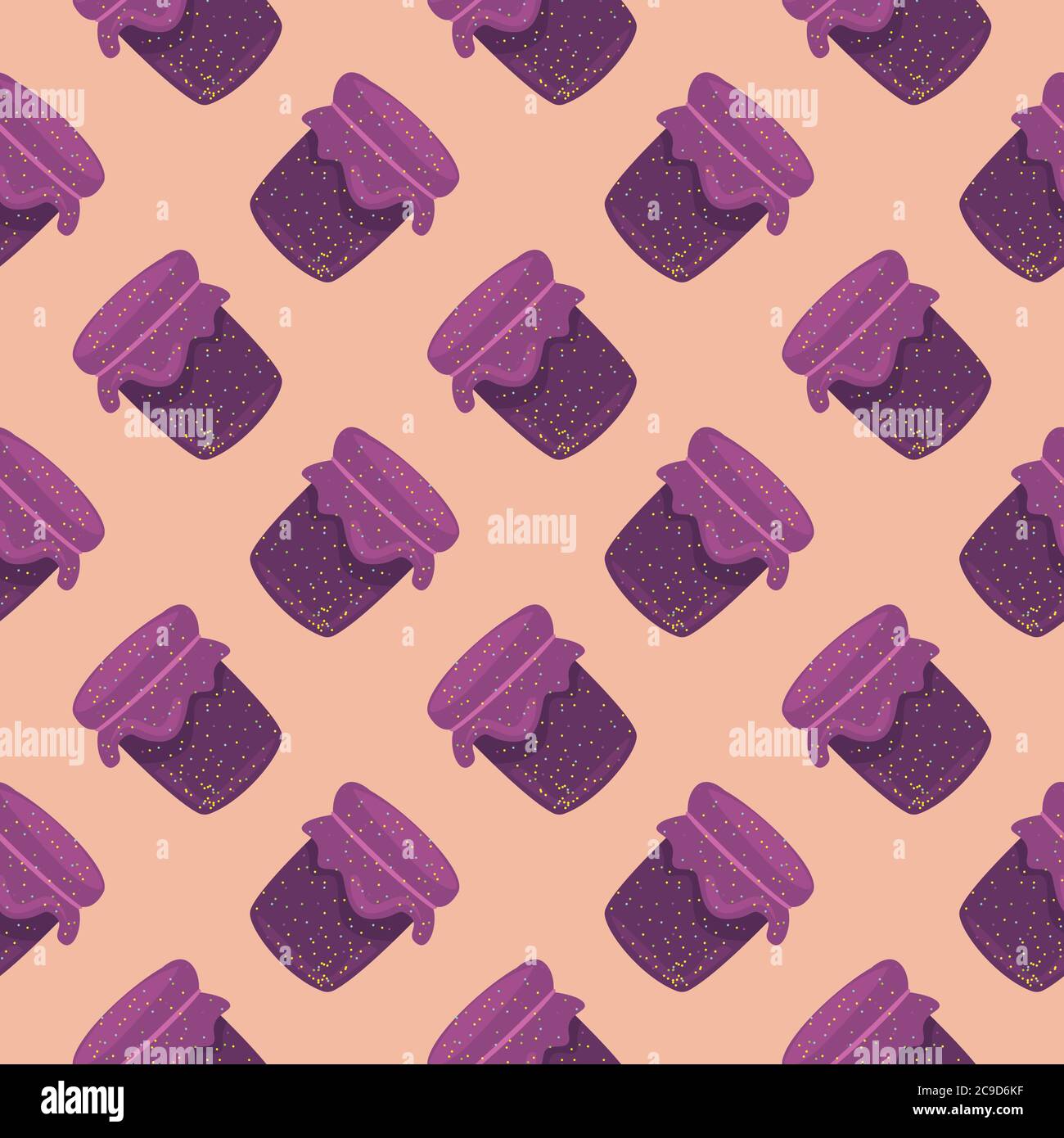 Homemade orange jam on Stock Vector Images - Alamy