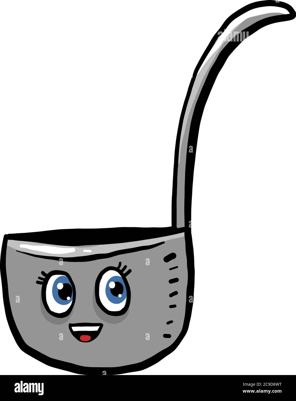 Black ladle Stock Vector Images - Alamy