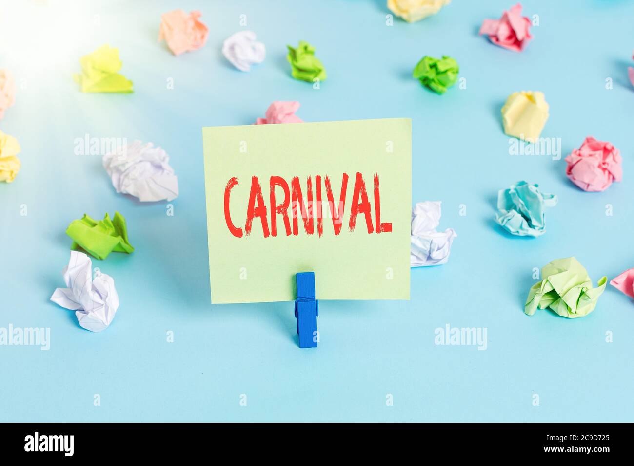 Word writing text Carnival. Business photo showcasing traveling ...