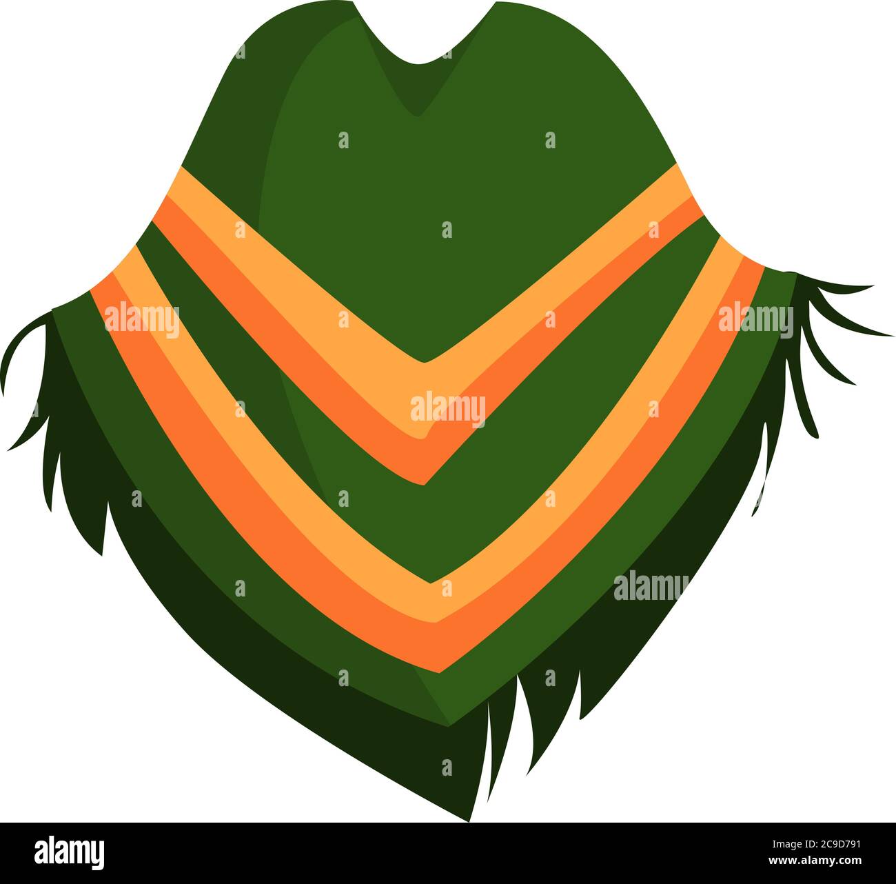 Poncho Stock Vector Images - Alamy