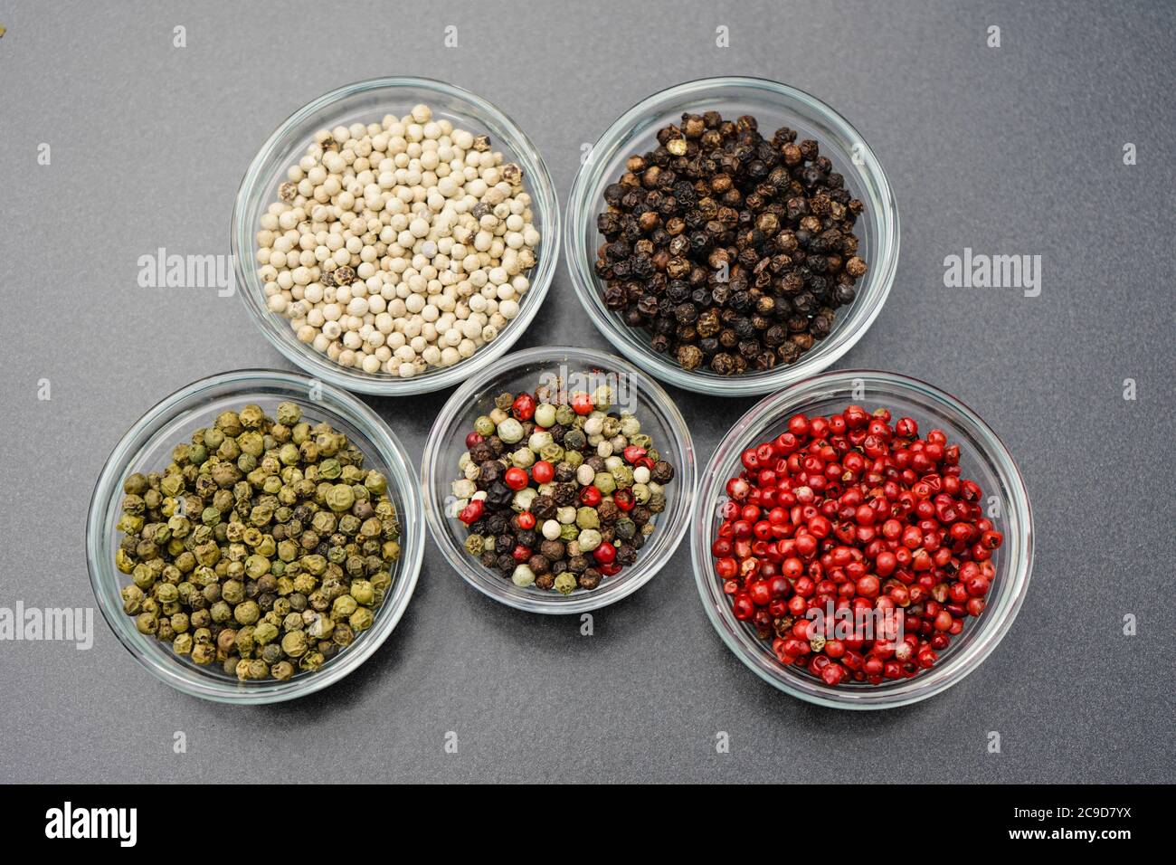 many peppercorns in different colours Stock Photo - Alamy