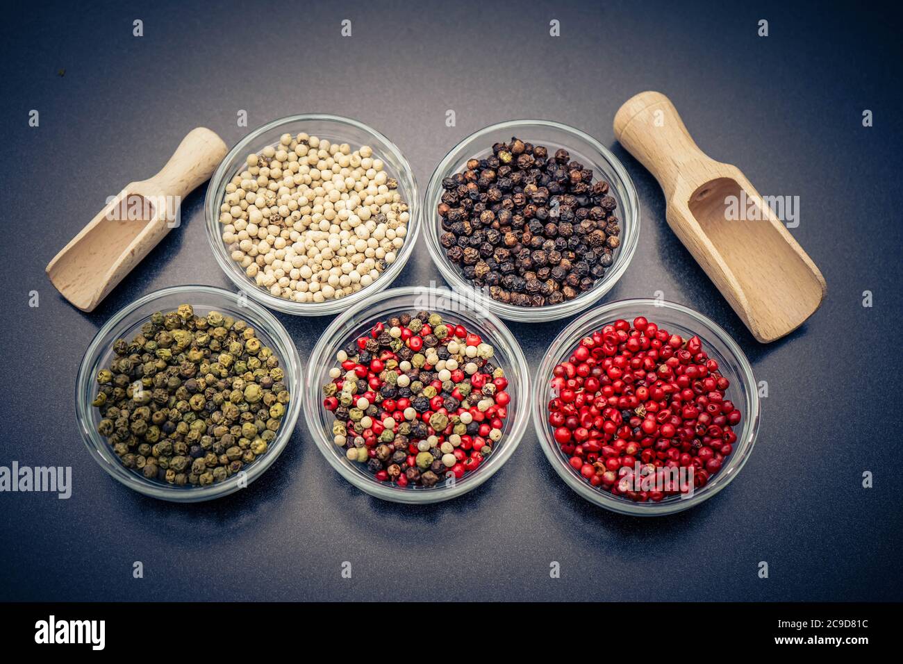many peppercorns in different colours Stock Photo - Alamy