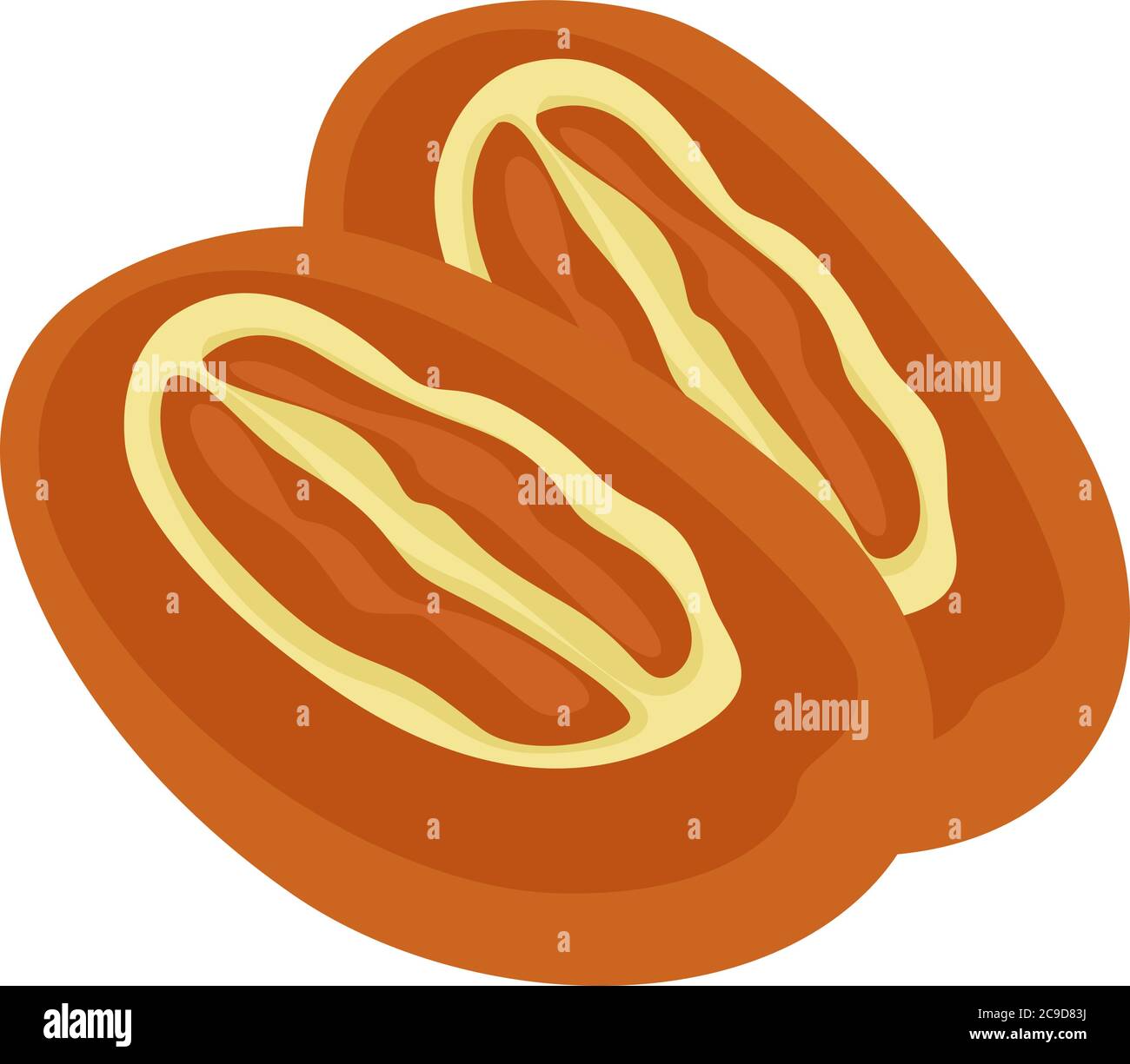 Delicious food, illustration, vector on white background Stock Vector ...