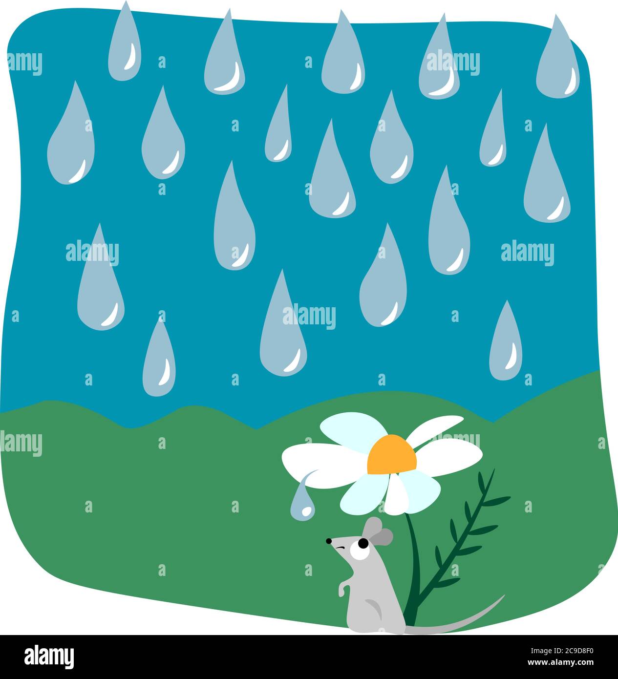 Mouse hiding Stock Vector Images - Alamy