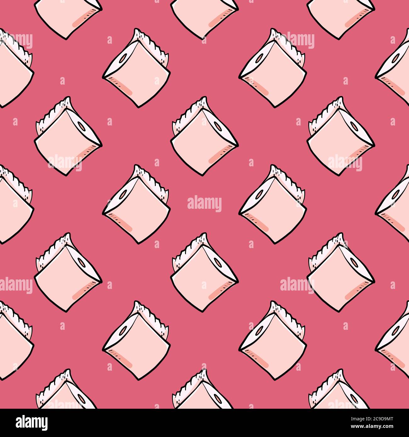 Clean seamless white pattern Cut Out Stock Images & Pictures - Alamy