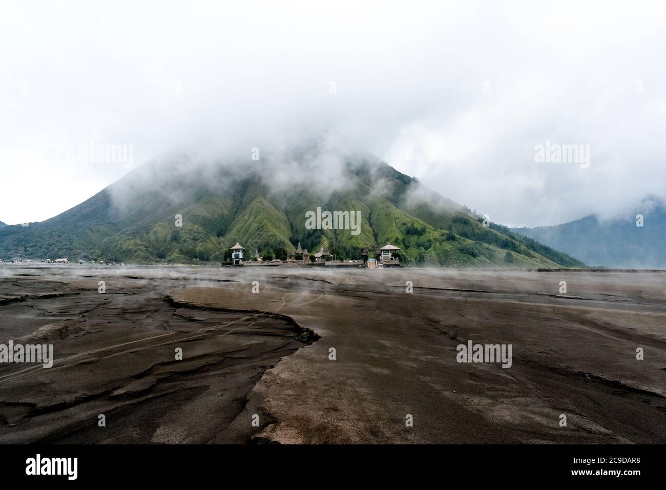 Pura Luhur Poten, Hindu Temple at Mount Bromo Stock Photo - Alamy