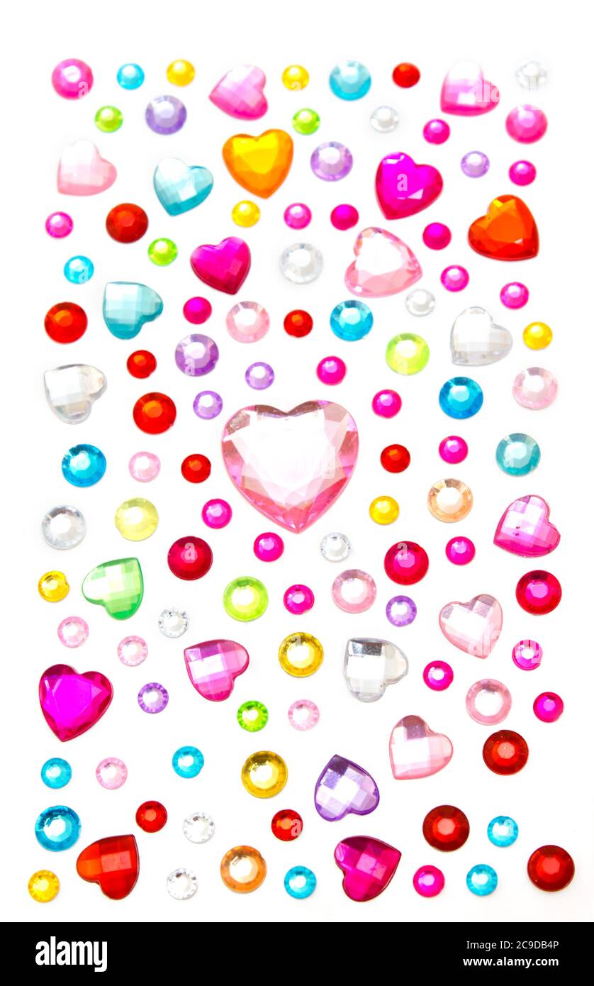 Set of heart symbol, parts for jewelry and hairpins - for hobbies ...