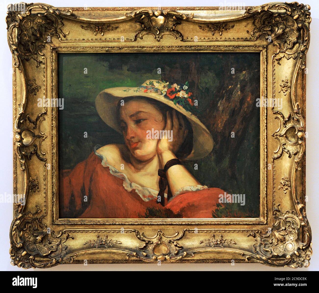 Female portrait painting courbet hi-res stock photography and images ...