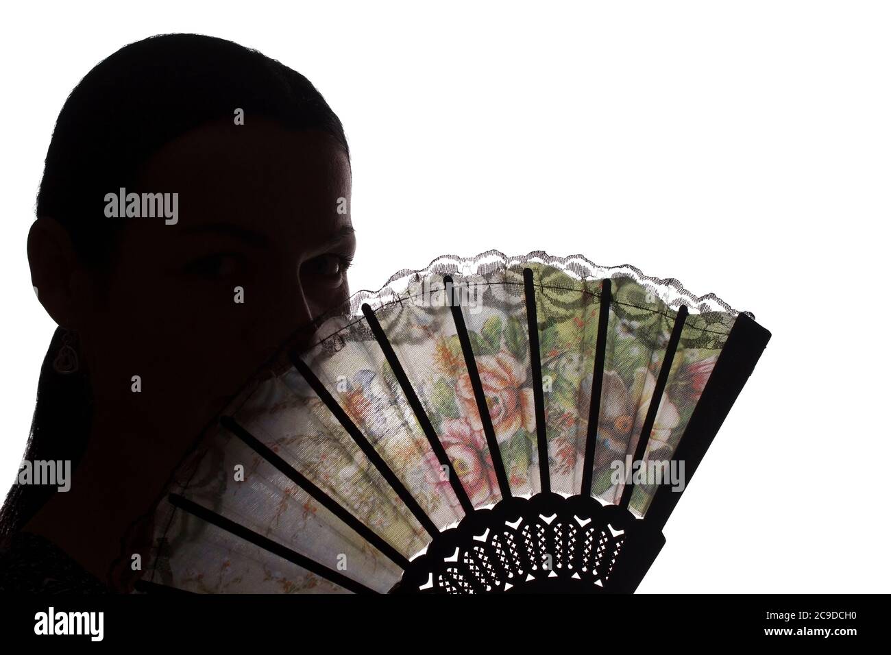 Hand silhouette isolated female hi-res stock photography and images - Alamy