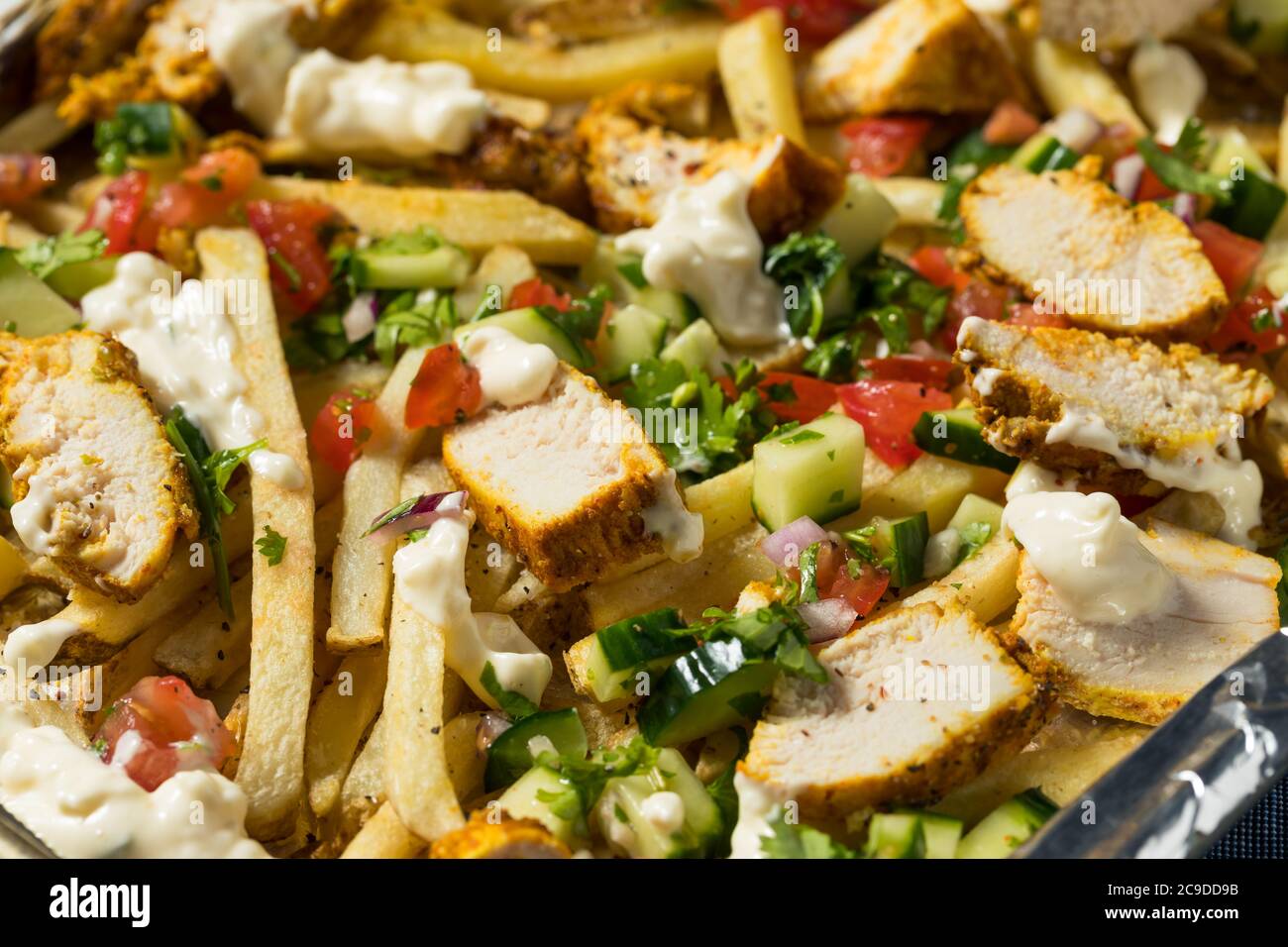 Shawarma french fries hi-res stock photography and images - Alamy