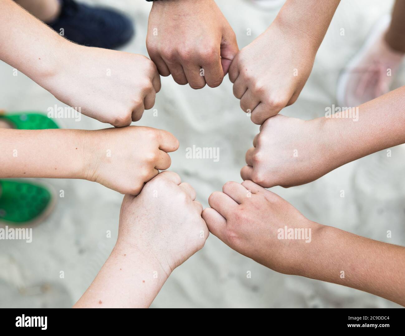 Peaceful Protest group and protester unity and diversity partnership as ...