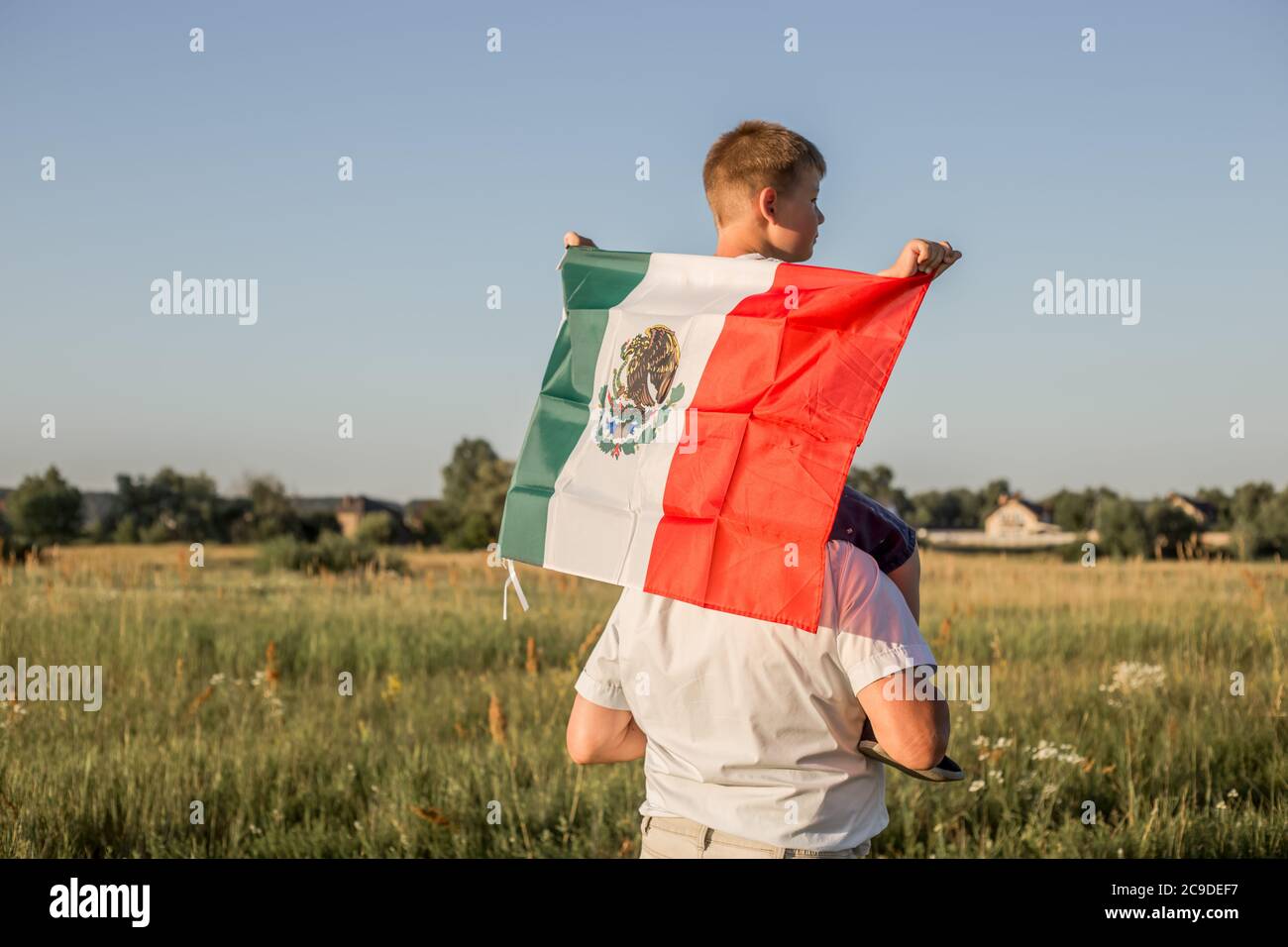 Mexico flag 1810 hi-res stock photography and images - Alamy