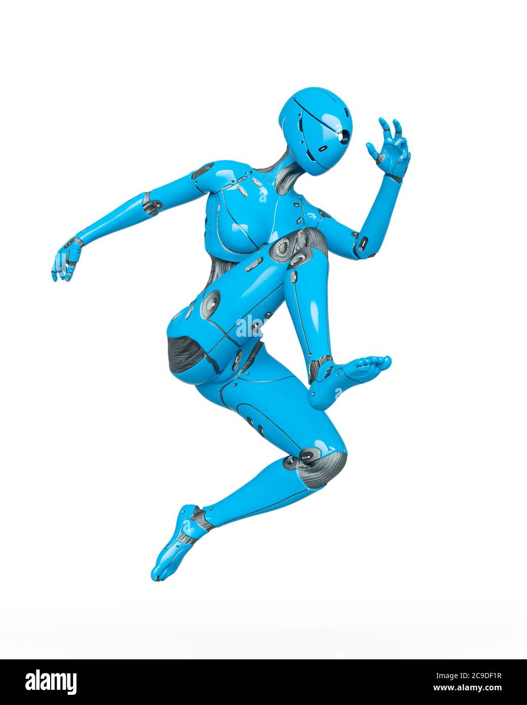 Fembot bionic woman Cut Out Stock Images & Pictures - Alamy