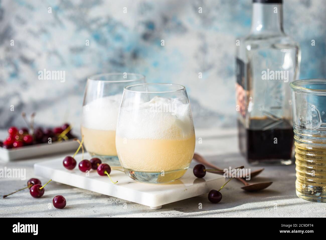 Soda Creamsicle cocktail. Root beer or soda ice cream float Stock Photo ...