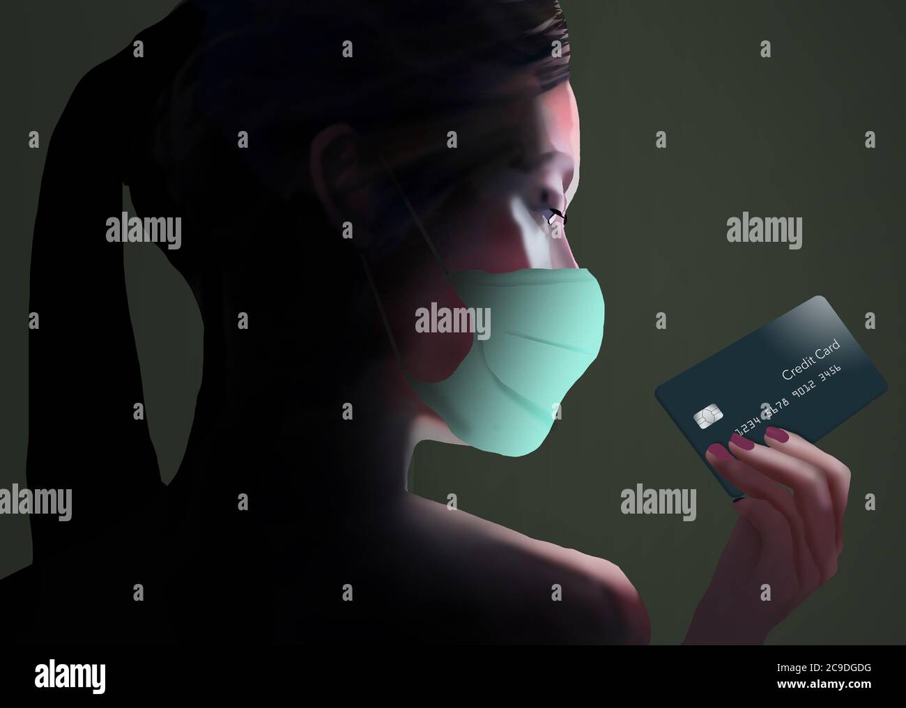 Woman and self reward and food hi-res stock photography and images - Alamy