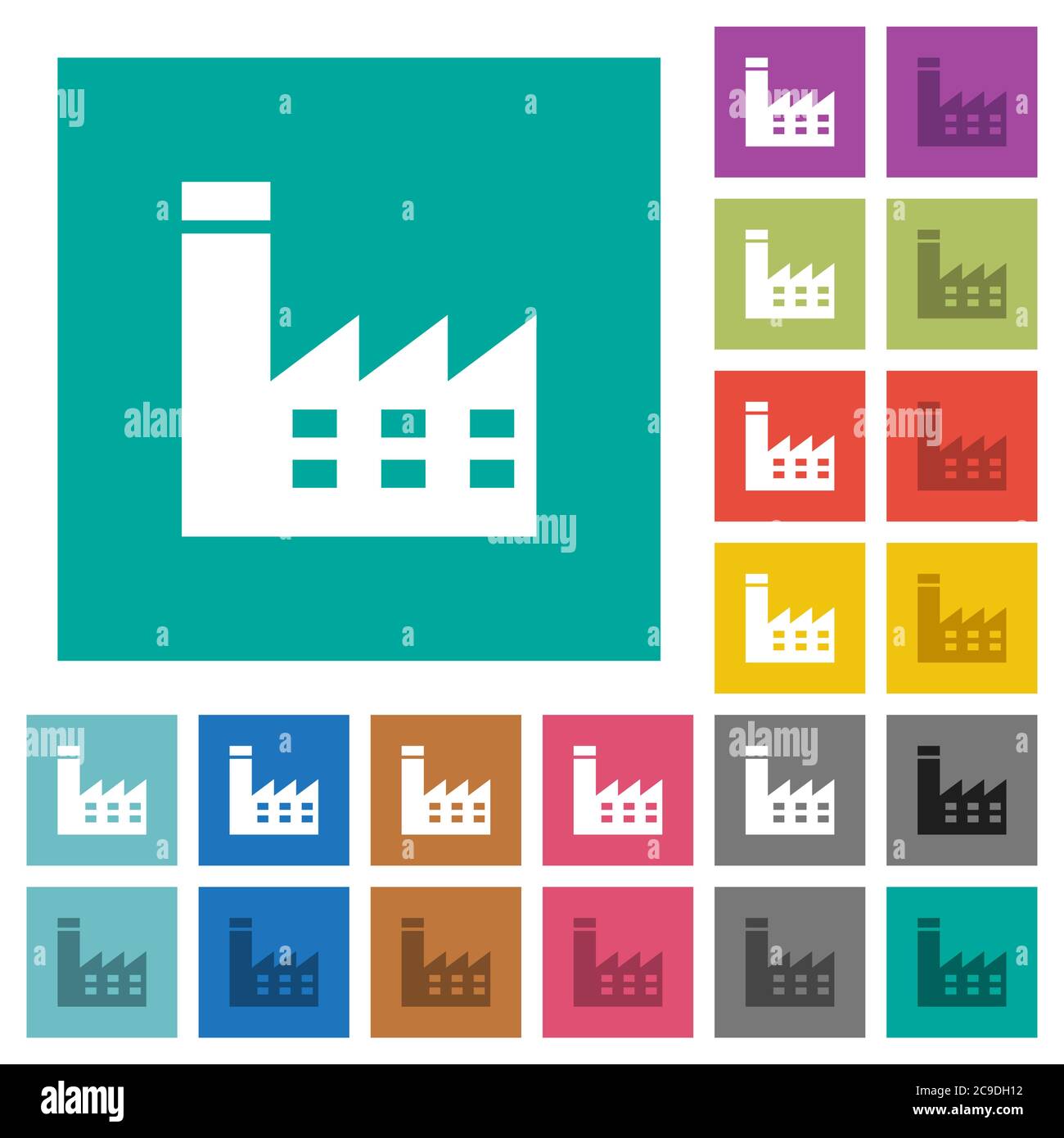 Angular power plant Stock Vector Images - Alamy