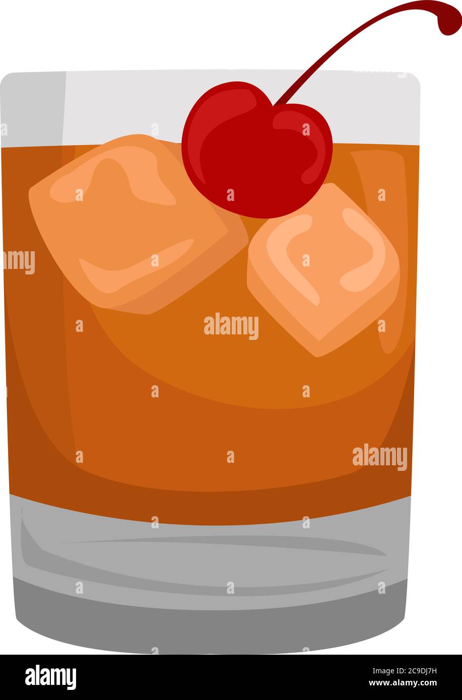 Scotch whisky ice on Stock Vector Images - Alamy
