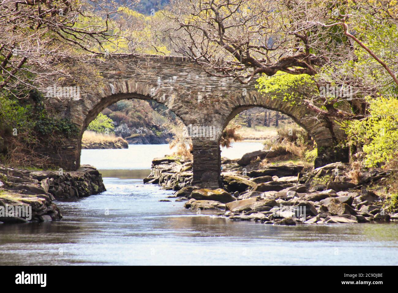 The old bridge over troubled water Stock Photo - Alamy