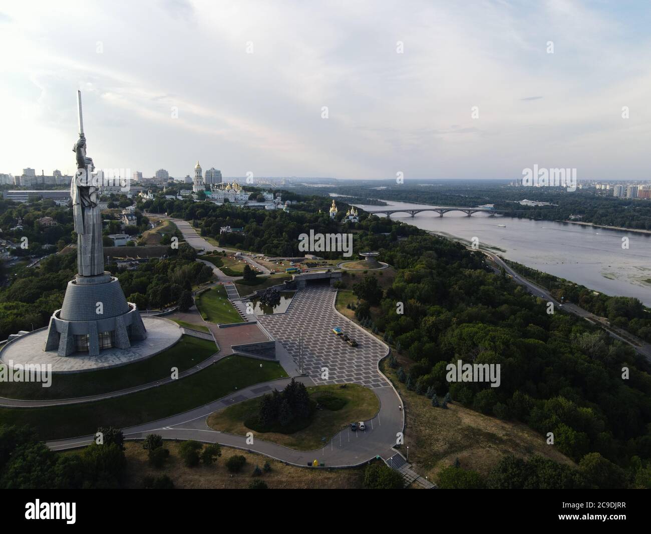 Kyiv motherland mother statue shot hi-res stock photography and images ...