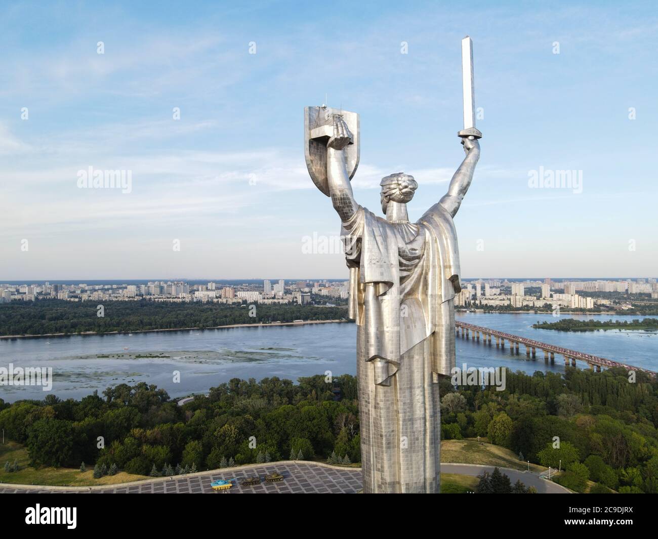 Kyiv motherland mother statue shot hi-res stock photography and images ...