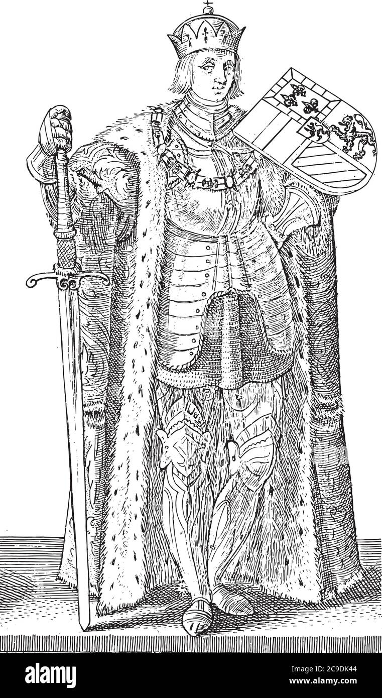 Philip the fair Stock Vector Images - Alamy