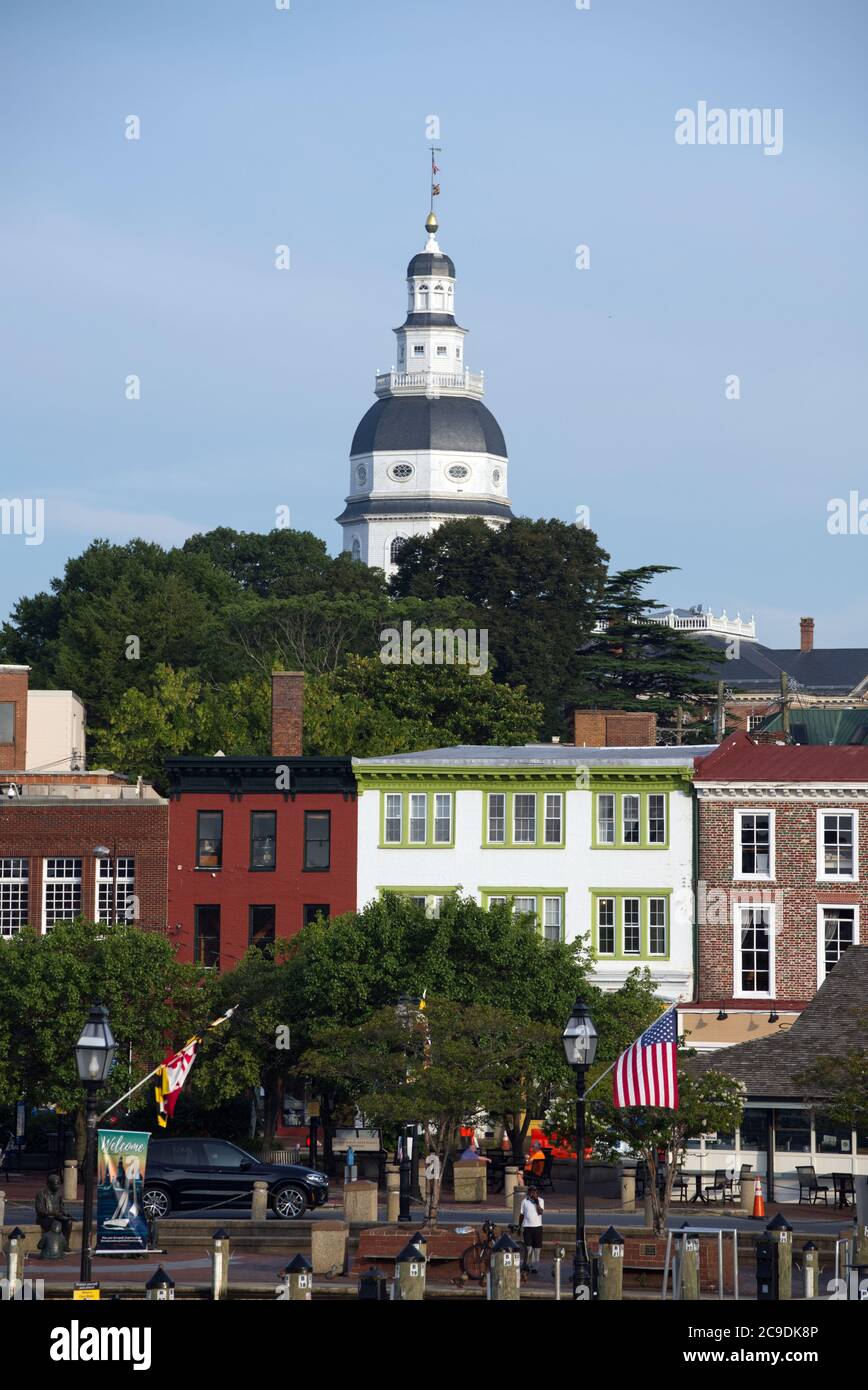 Historic annapolis harbor hi-res stock photography and images - Alamy