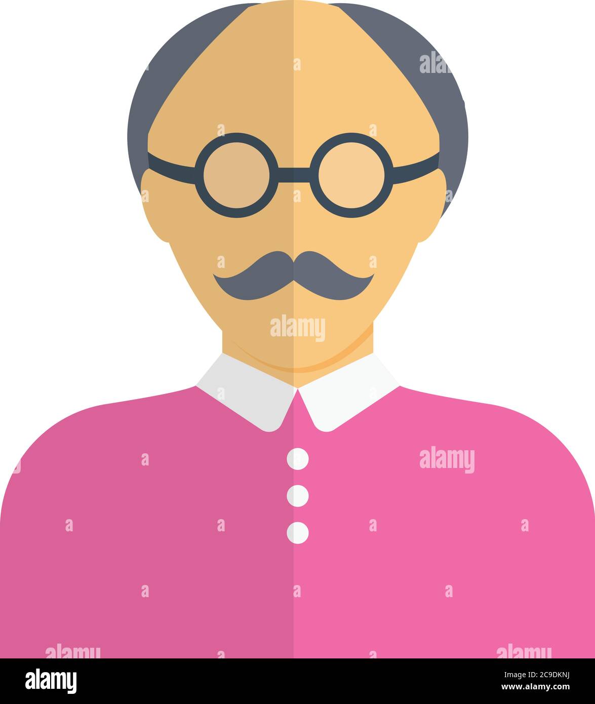 Old man male avatar user hi-res stock photography and images - Alamy