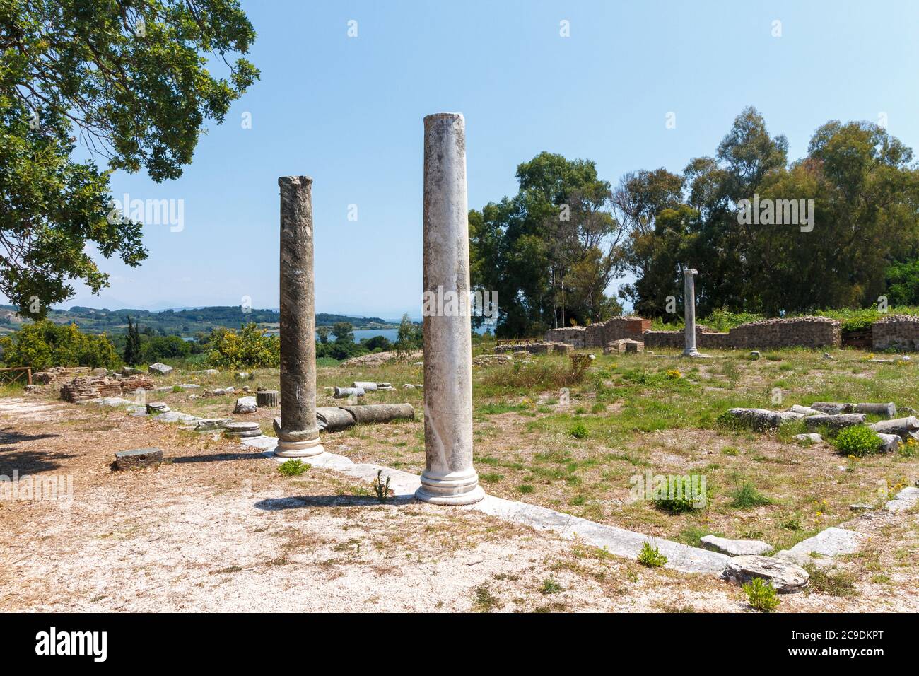 The Domus of Ekdikos Georgios in ancient Nikopolis, near Preveza town ...