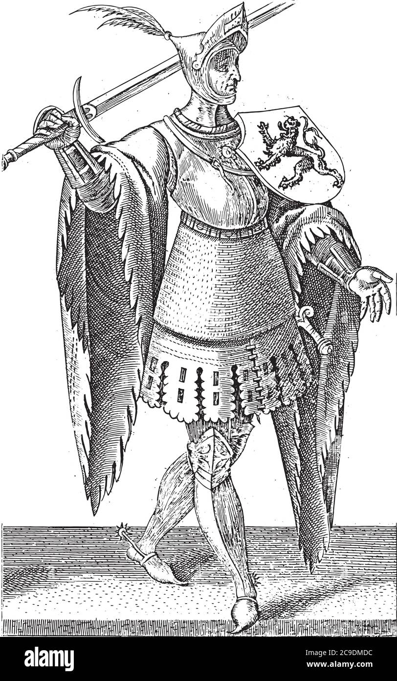 Raised sword Stock Vector Images - Alamy