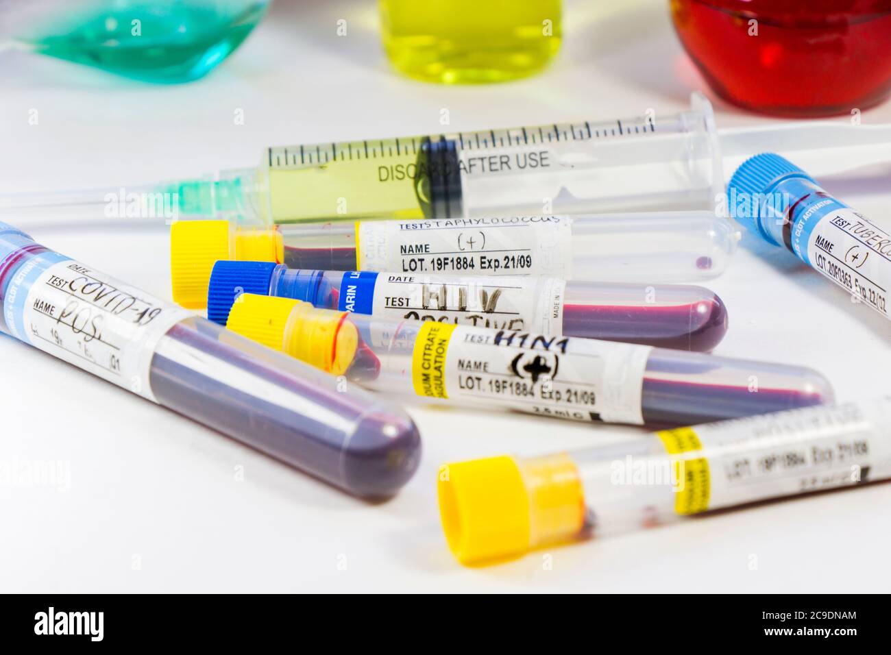 H1N1, Covid-19, Hepatitis C, Tuberculosis and Staphylococcus viruses ...