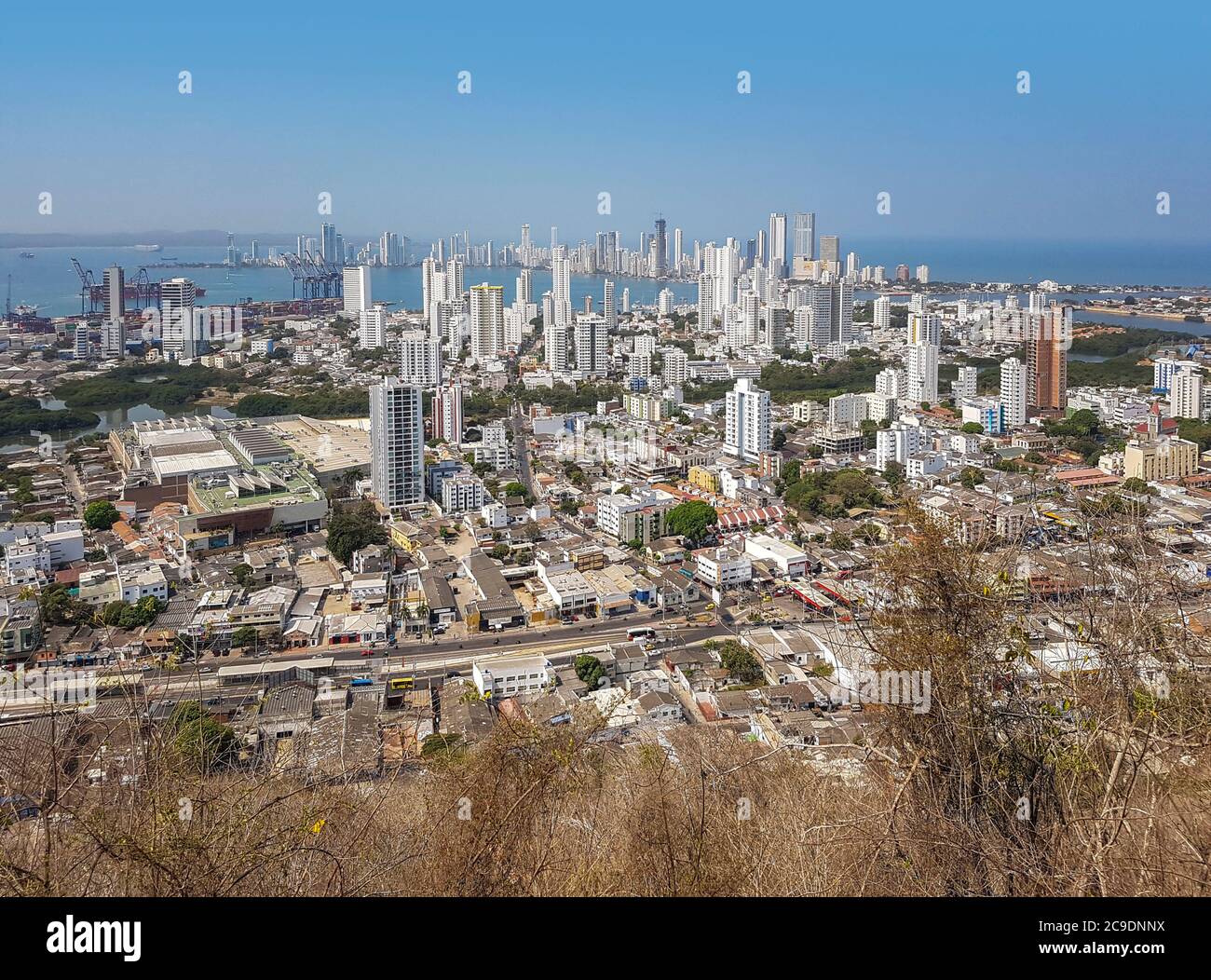 High angle view cartagena hi-res stock photography and images - Alamy