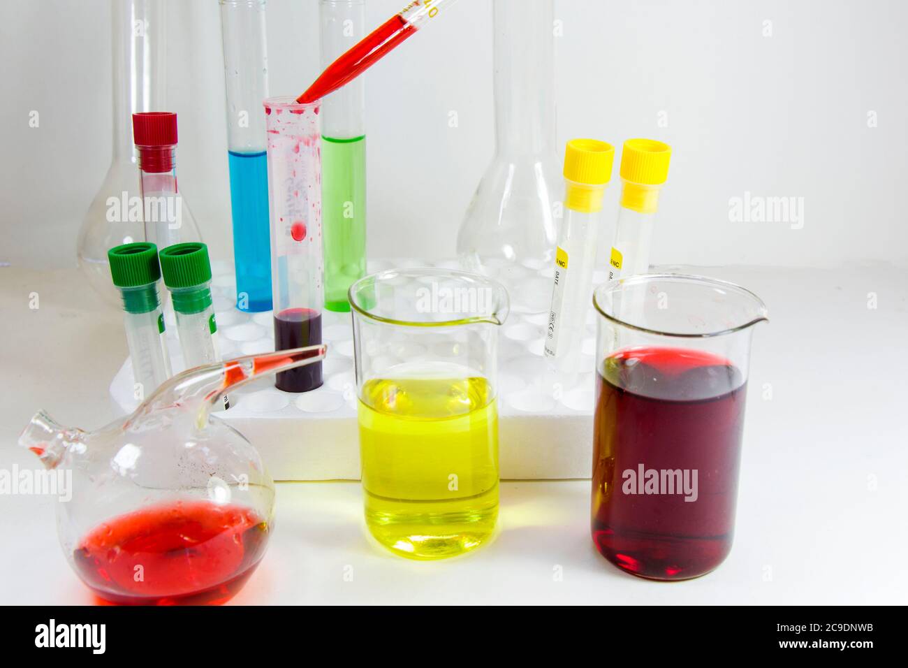 Laboratory chemical liquid elements and research diagnoses, instruments ...