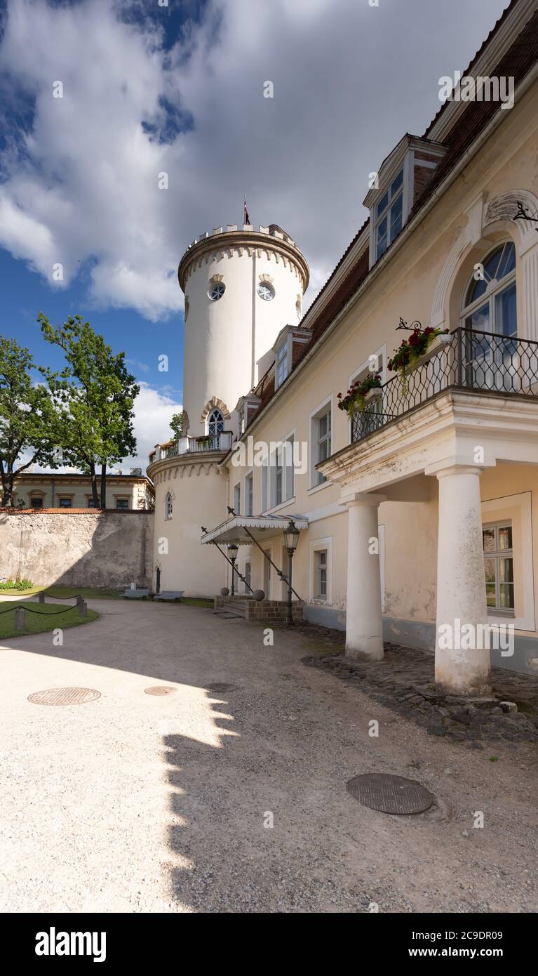 Cesis Castle, one of the most iconic medieval castles in Latvia. The ...