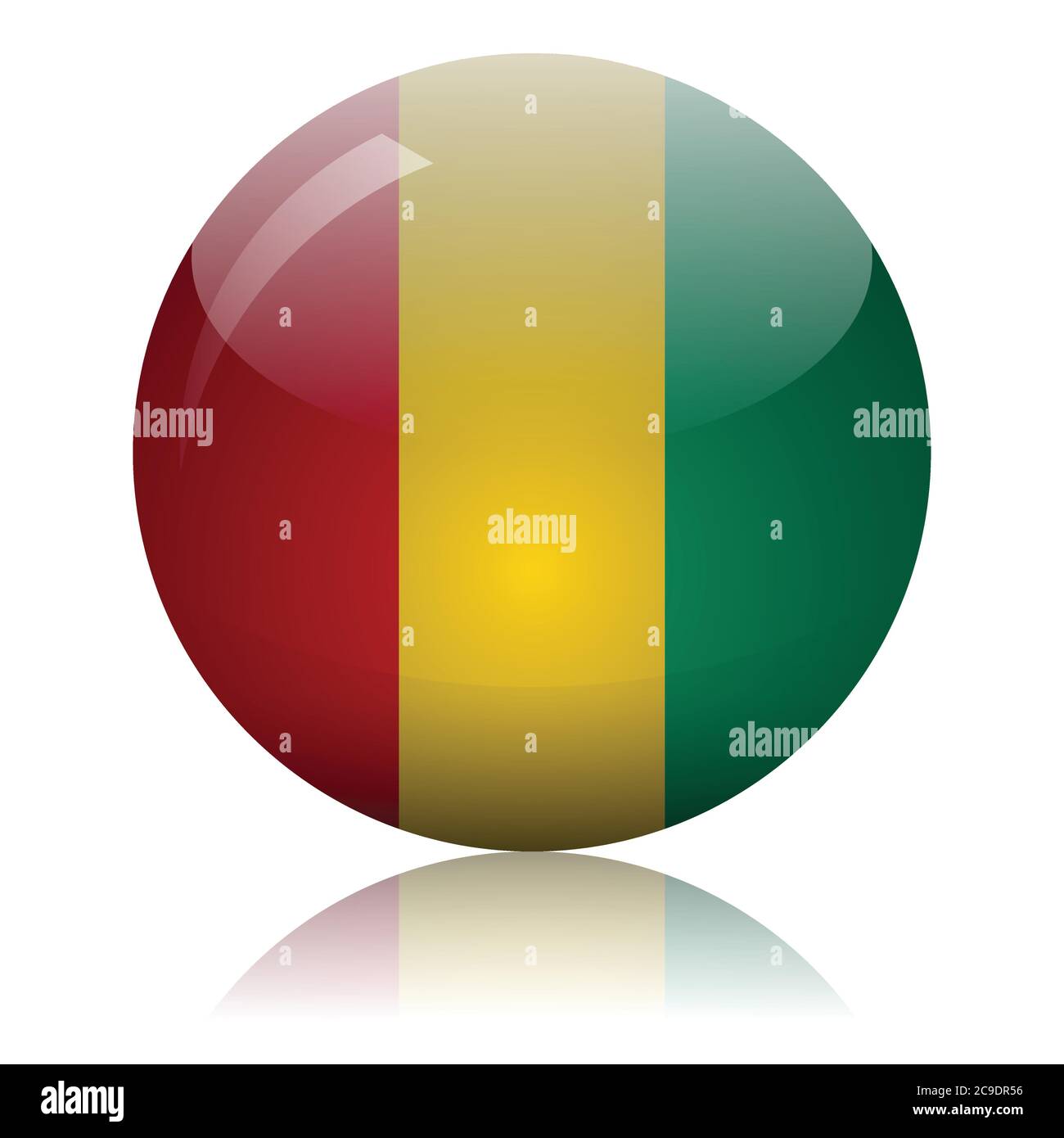 Guinea gold map Stock Vector Images - Alamy