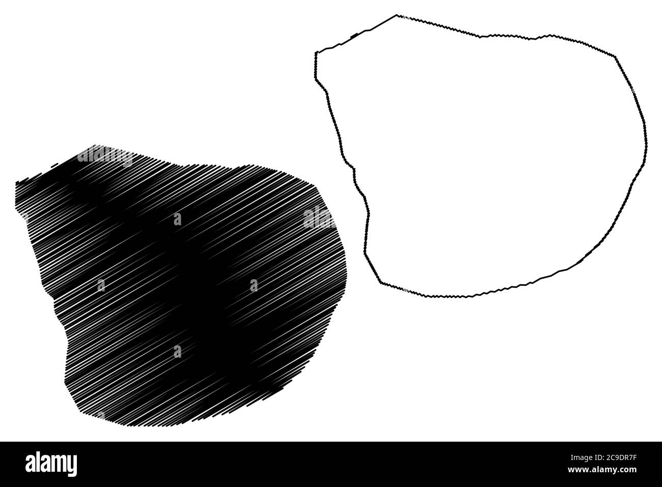 Medina City (Kingdom of Saudi Arabia, Al Madinah Region) map vector ...