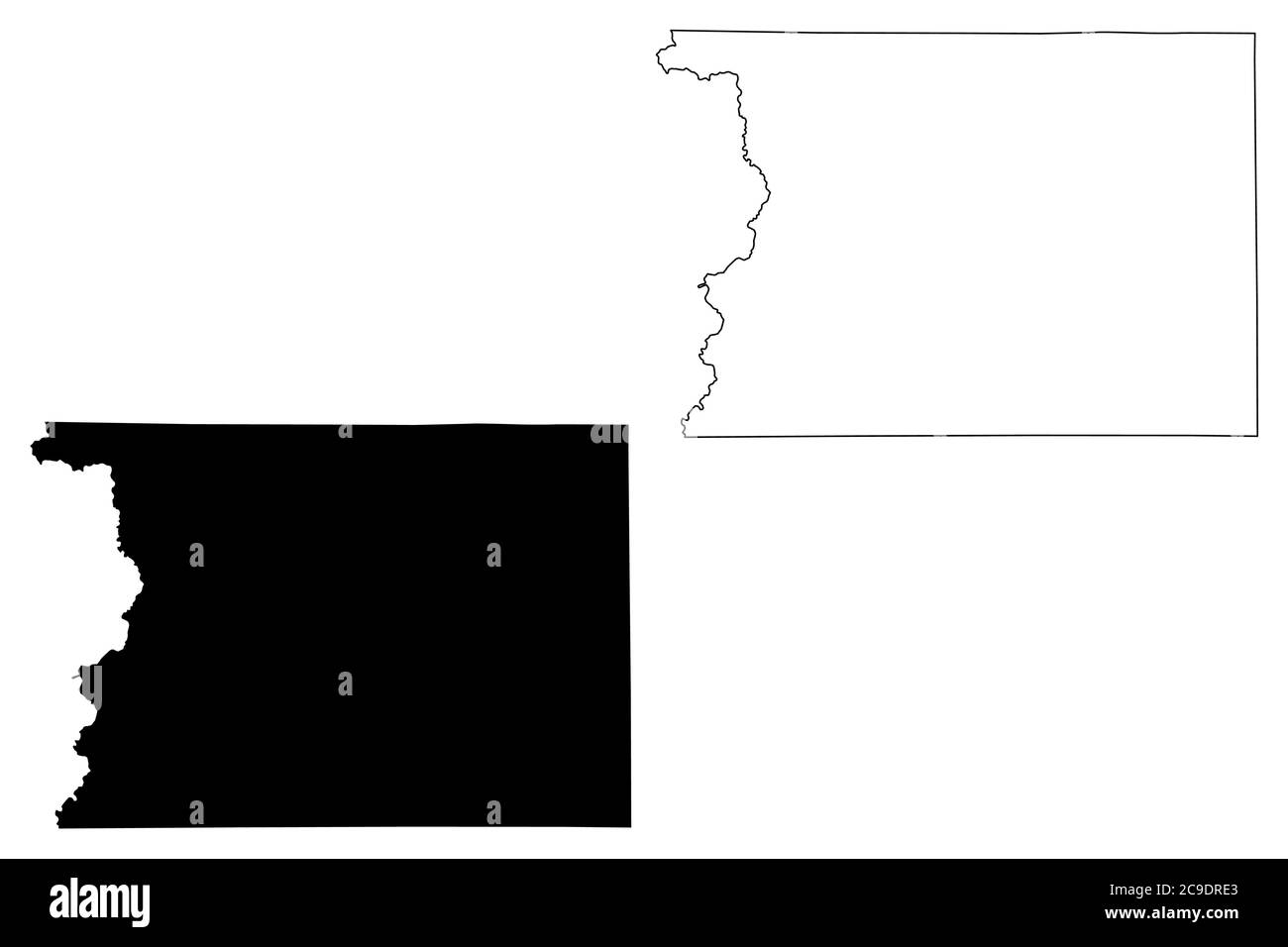 Sioux County, Iowa (U.S. county, United States of America, USA, U.S ...