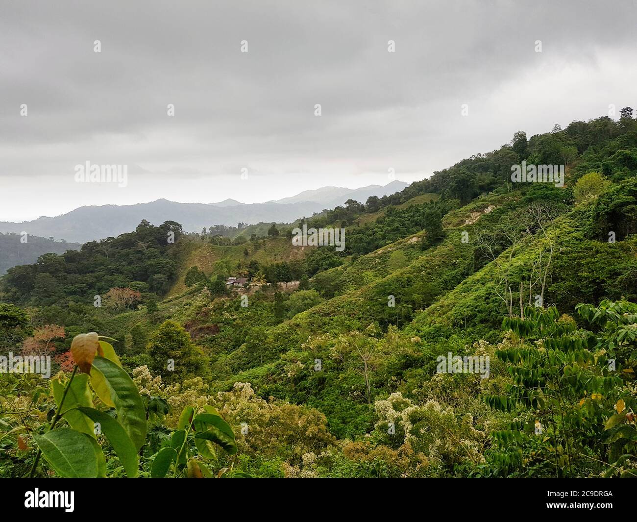 scenery around the Sierra Nevada de Santa Marta in Colombia Stock Photo ...