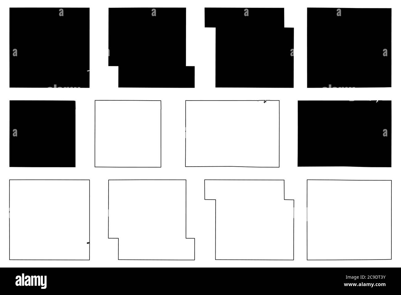 Map of sac city hi-res stock photography and images - Alamy