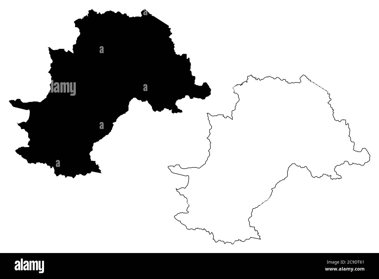Campinas map hi-res stock photography and images - Alamy