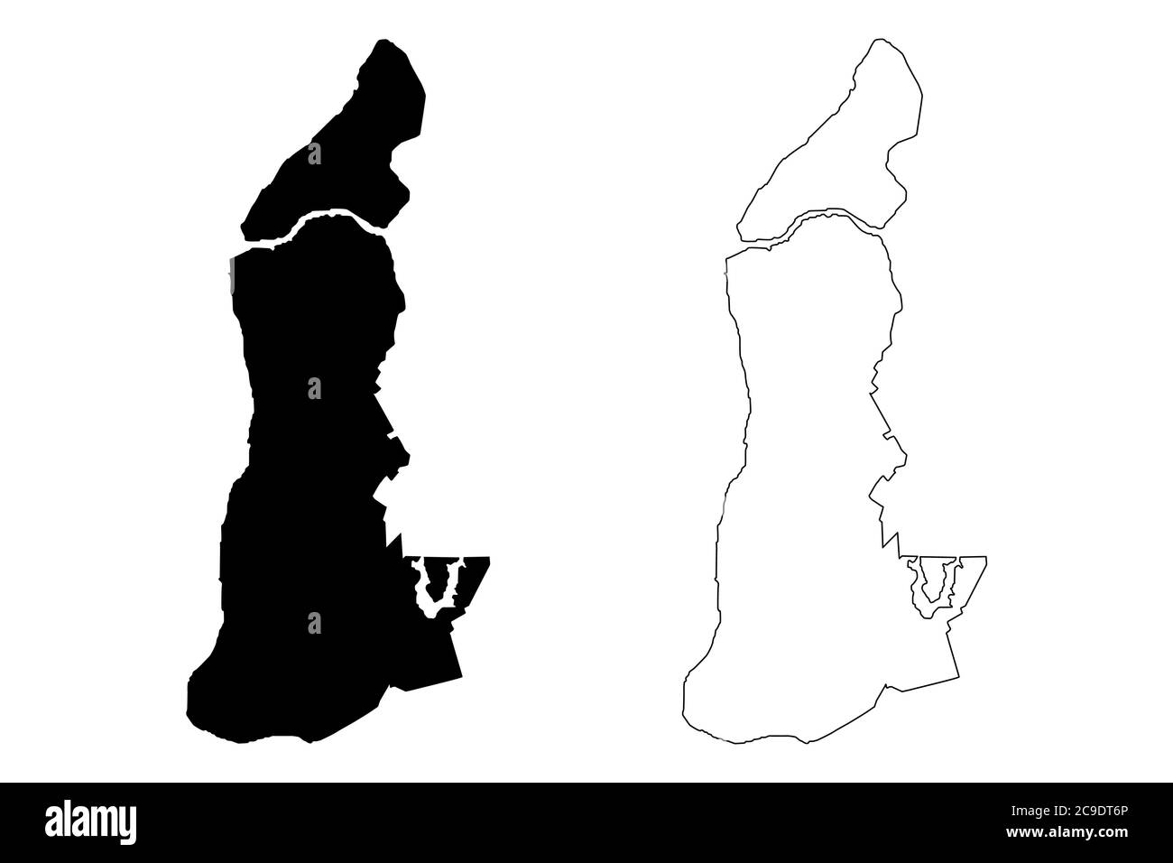 Bethlehem map hi-res stock photography and images - Alamy